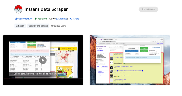 Top 7 Web Scraping Extensions for Chrome in 2025
